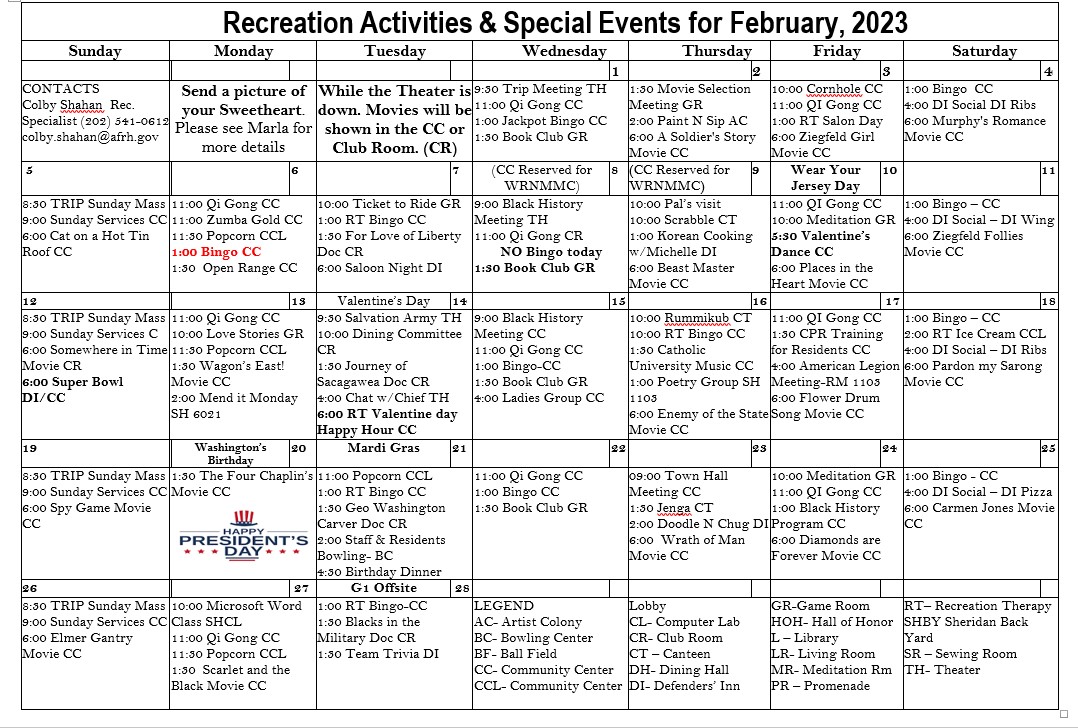 Welcome to Washington, DC Community | Armed Forces Retirement Home